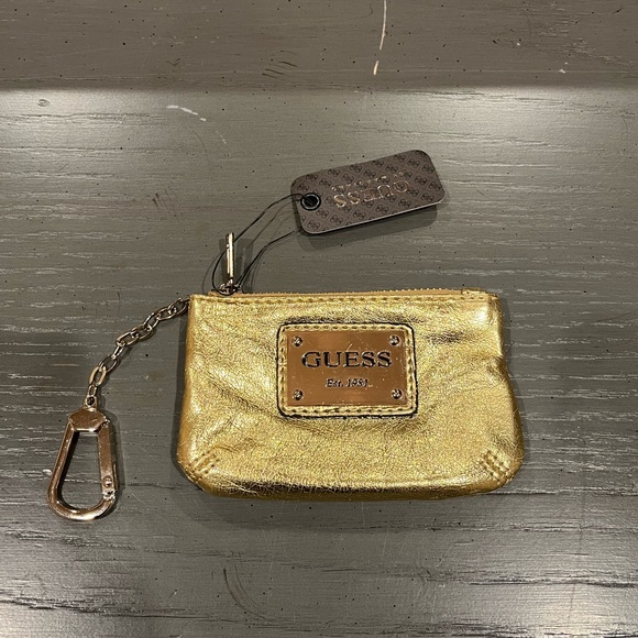 Guess by Marciano | Accessories | Nwt Guess Gold Coin Key Pouch | Poshmark